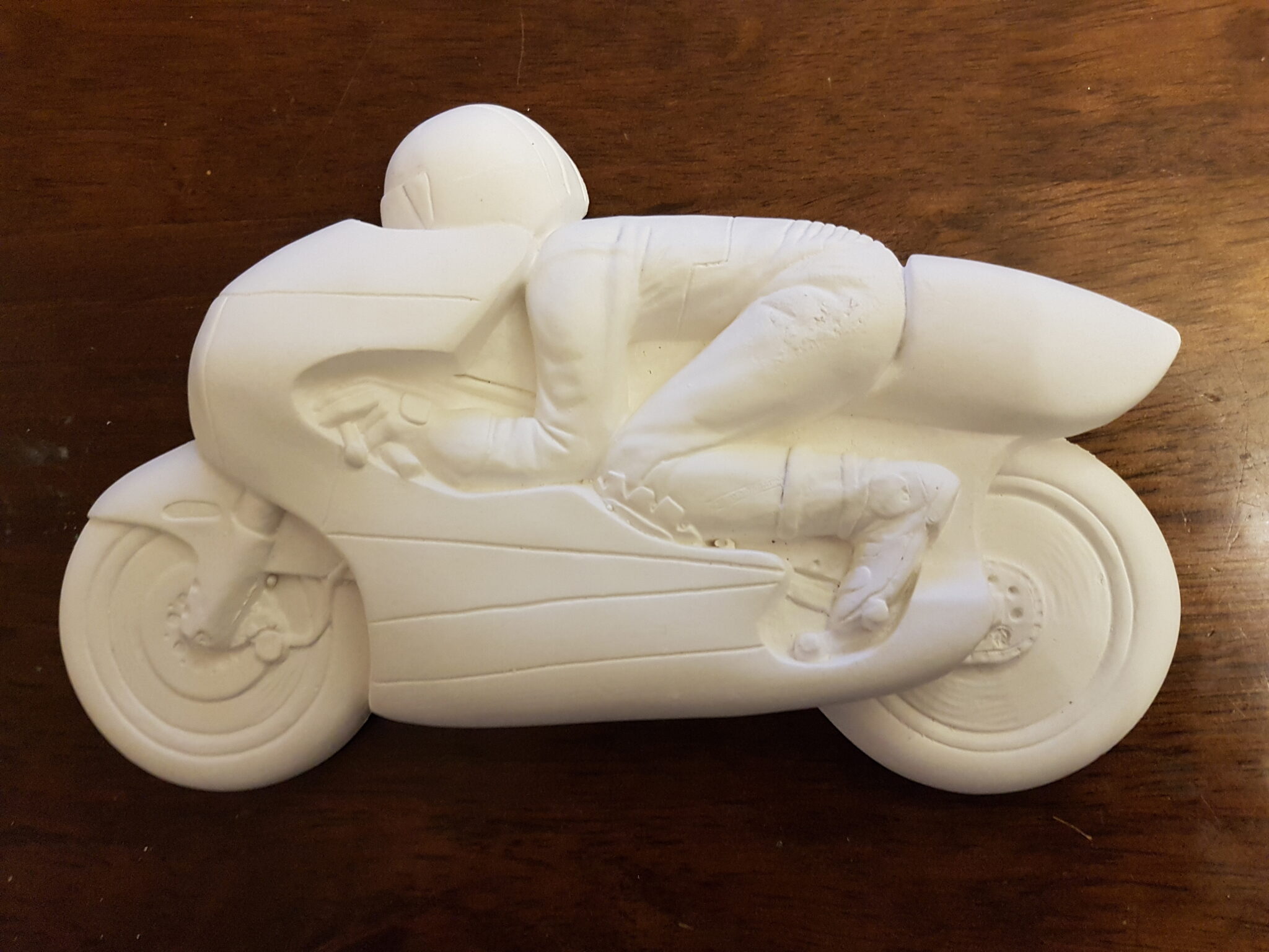 Motorcycle Motor Bike Wall Hanging Decoration Plaque Moulding – Plaster ...